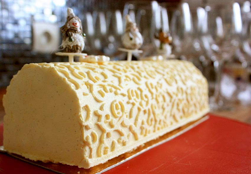 Manière de patissière: Bûche de Noël