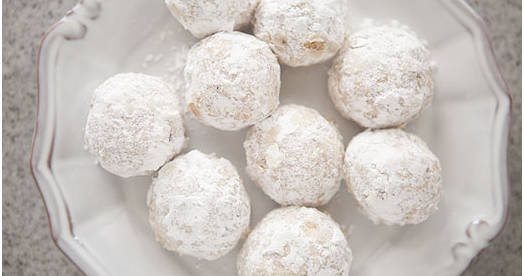 Walnut Snowball Cookies - pastry recipes