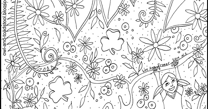 Owl & Toadstool: Girl Guides and Scout Doodles