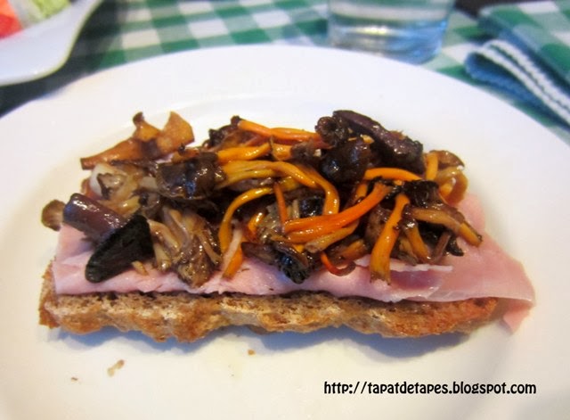 Tapa't de tapes: Bolets variats (camagrocs, carlets, rossinyols ...