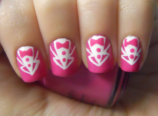 Hot Pink Nail Designs Pccala