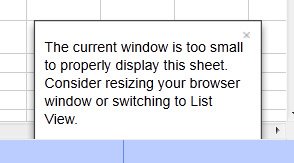 The current window is too small: Is There A Problem Here?: The current ...