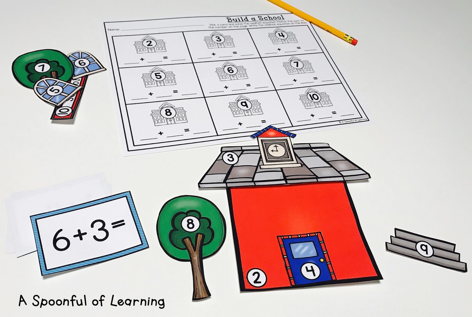 Back to School Centers - First Grade - A Spoonful of Learning