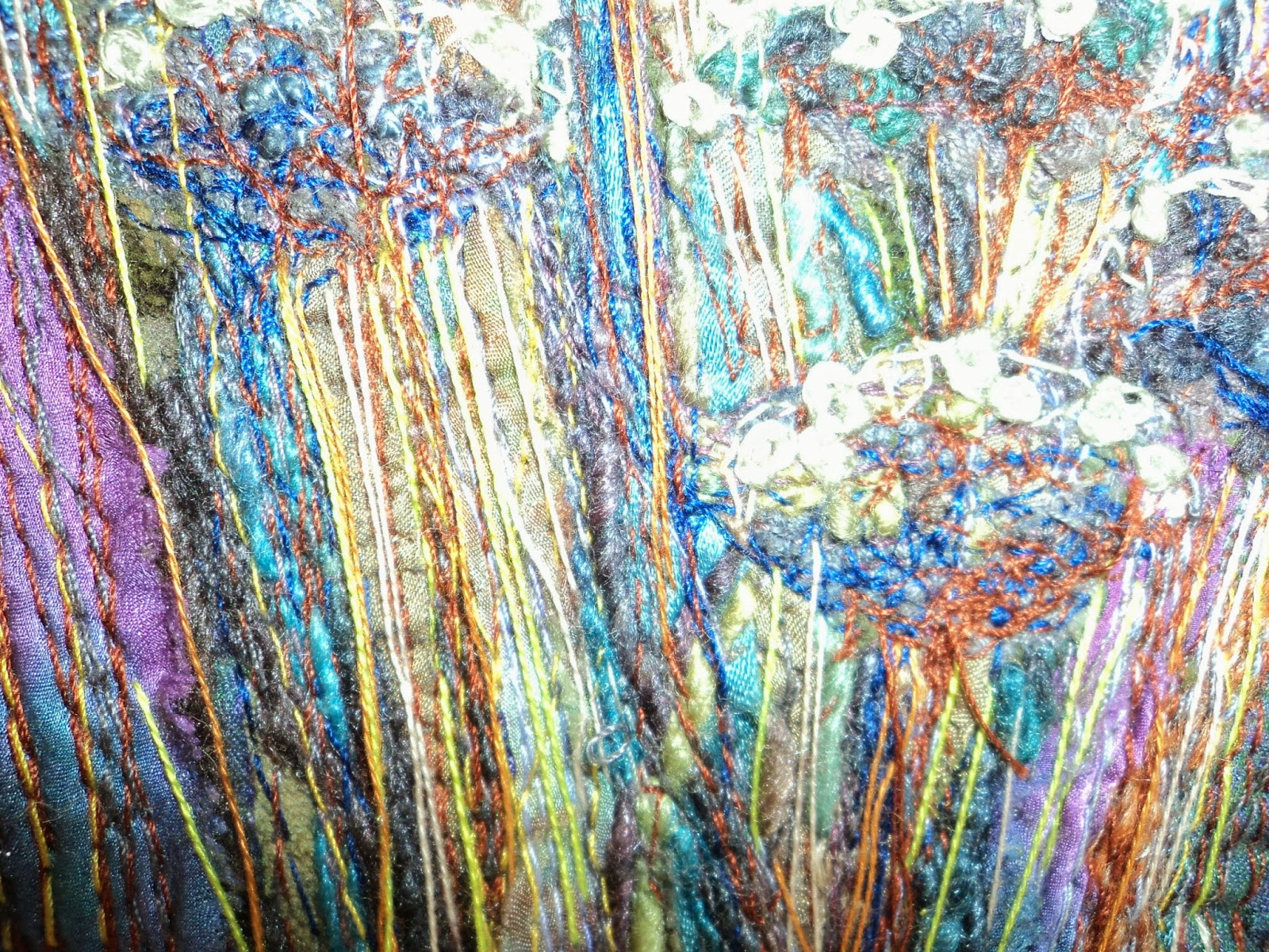 Warwickshire Stitchers: Jean Littlejohn visit, May 2013