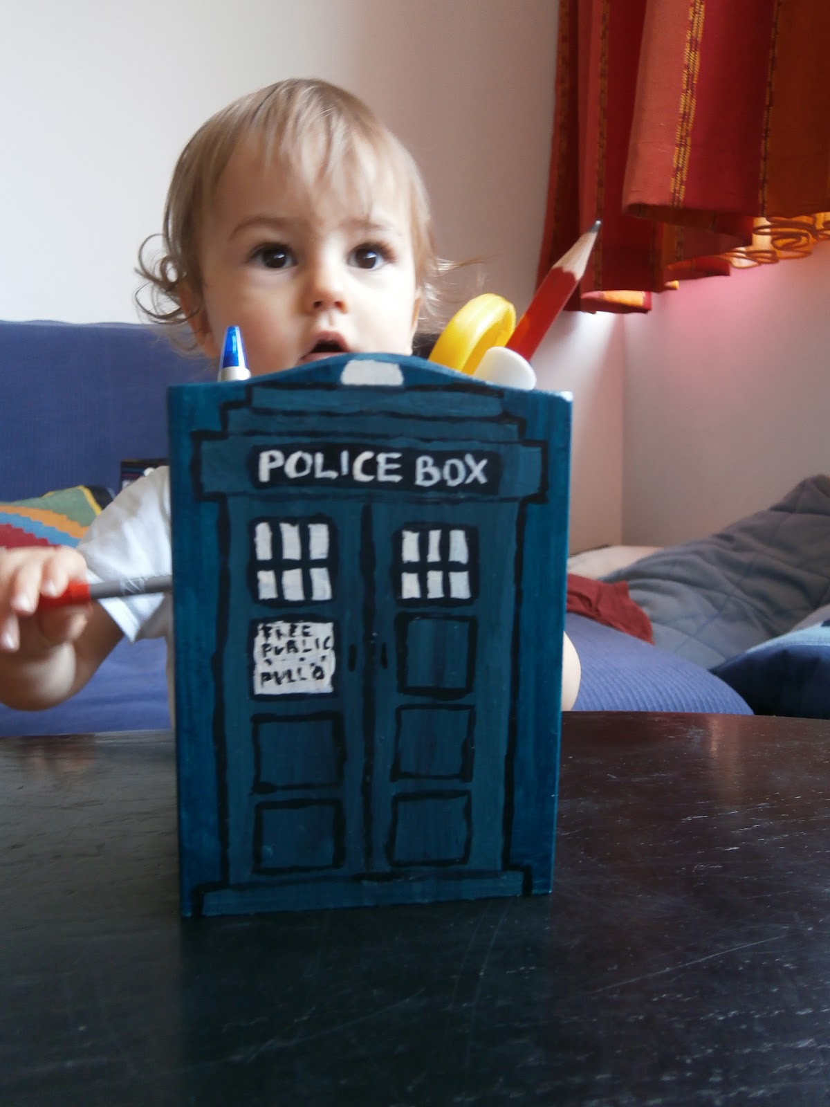 The Feverish Feltist: Dr. Who pencil box