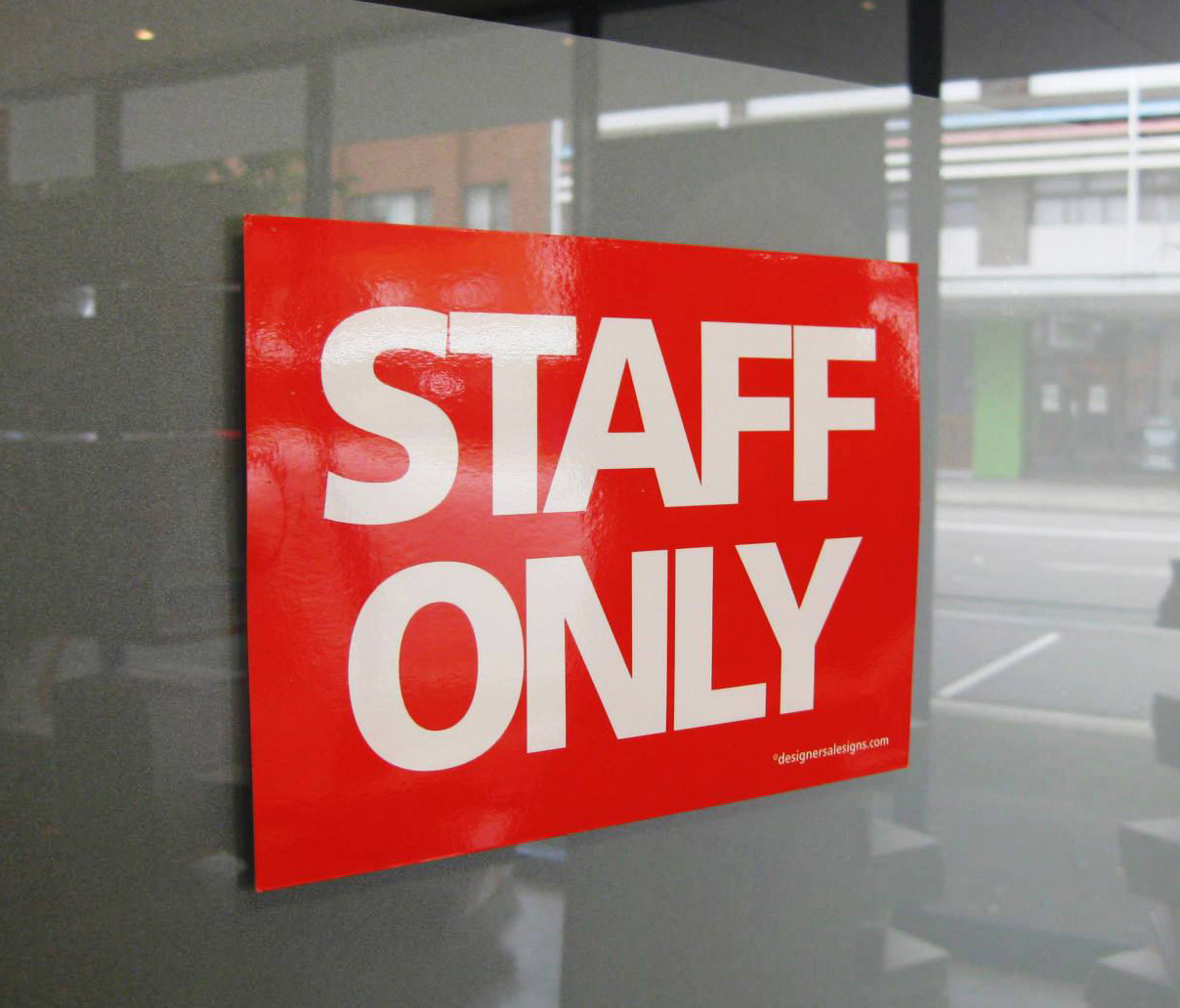 designersalesigns.com: "Store Policy Signs"