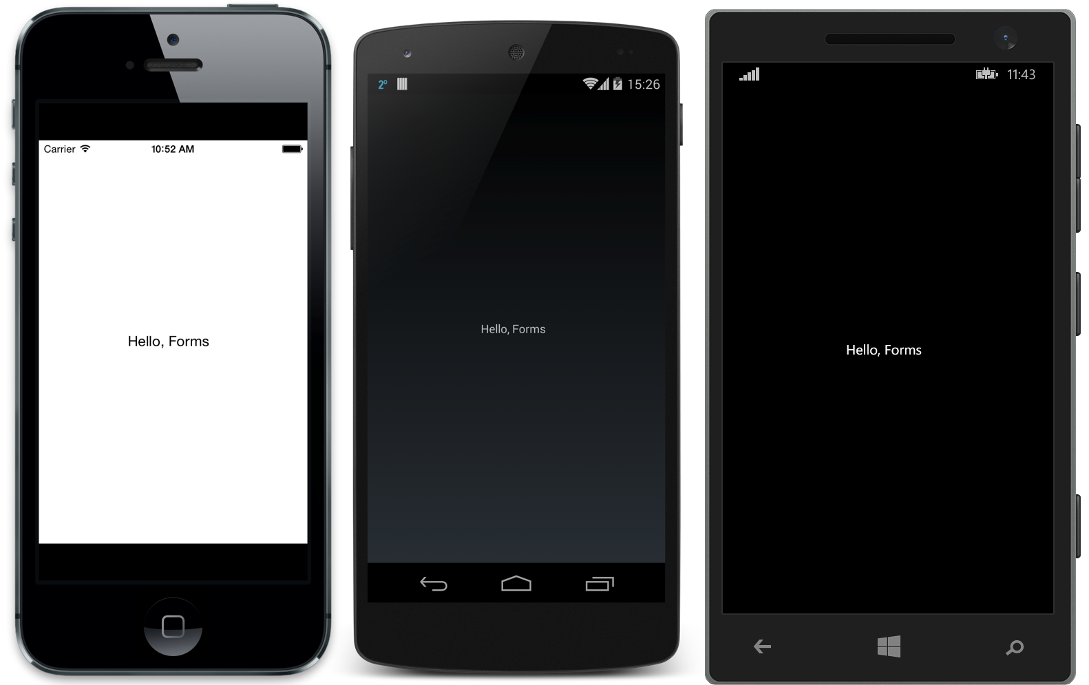 Simple ListView with Xamarin.Forms