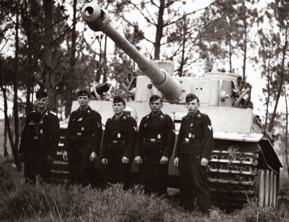 NAZI JERMAN: Foto schwere Panzer-Abteilung 502