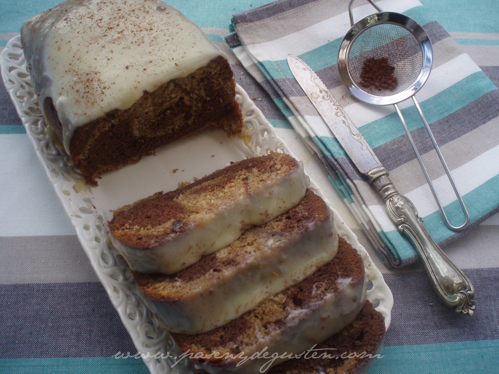 CAKE MARMOLADO DE CHOCOLATE Y CAFÉ - PASEN Y DEGUSTEN