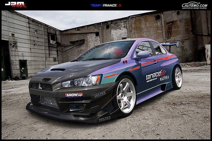 Mitsubishi Evo 10 - Autemo World Team Battle - 2011 - Round 1