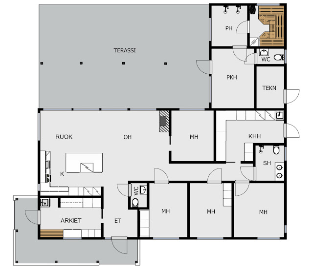 Koti rakennetaan tunteella: suunnitelmat