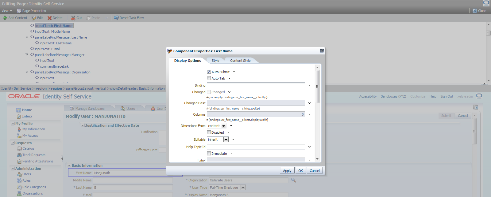 Oracle Identity Manager (OIM) 11G R2 PS2/PS3/12C: Create User and Customize Fields, Create Role ...