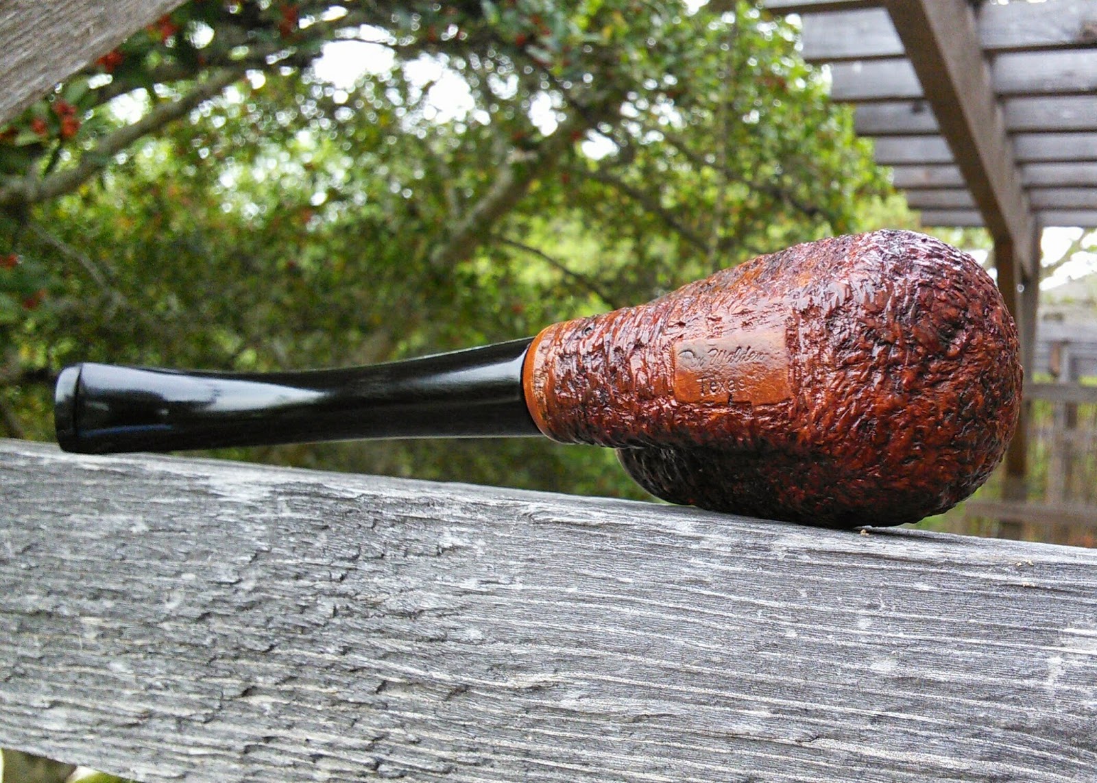 Rex Walden Pipes: Oom Paul Rusticated Bent Briar Tobacco Pipe Rex ...