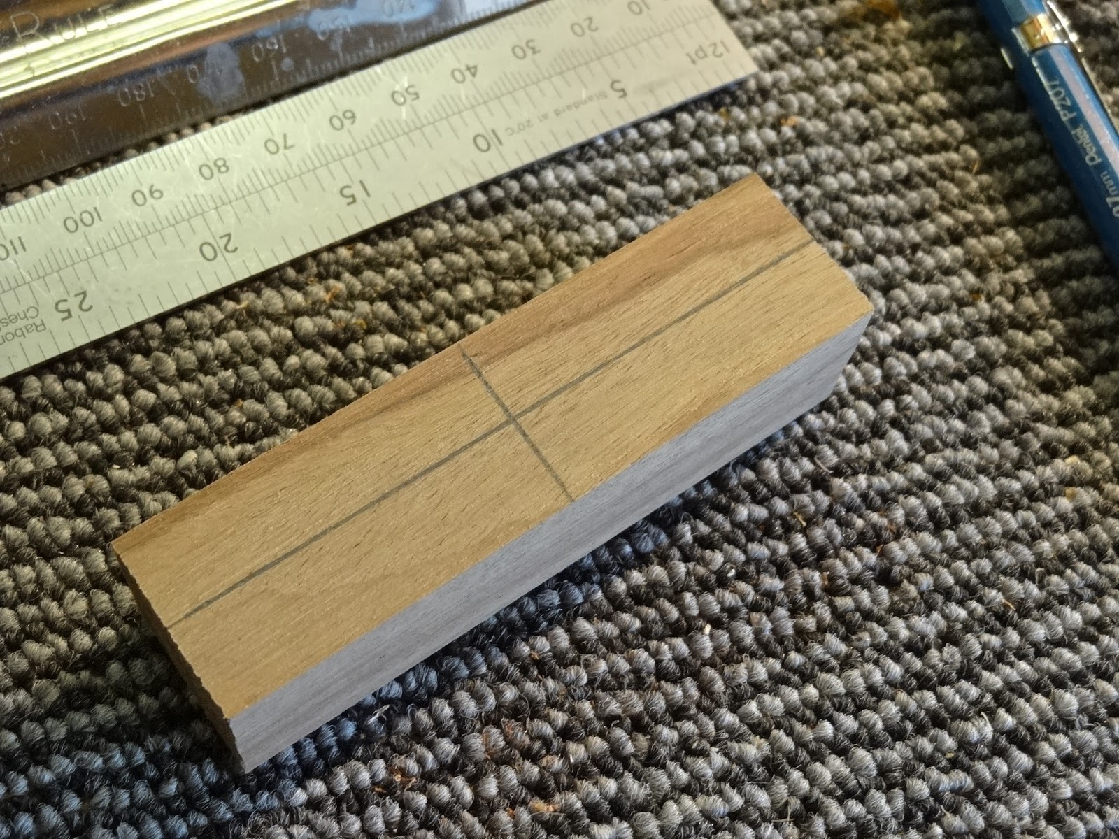 Shonky: How to make an easy string Ukulele Bridge.