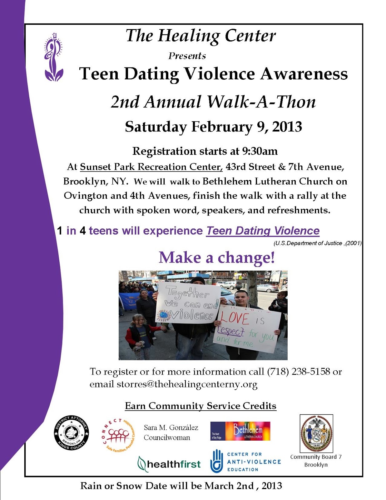 Friends of Sunset Park: TEEN DATING VIOLENCE AWARENESS- Join the ...