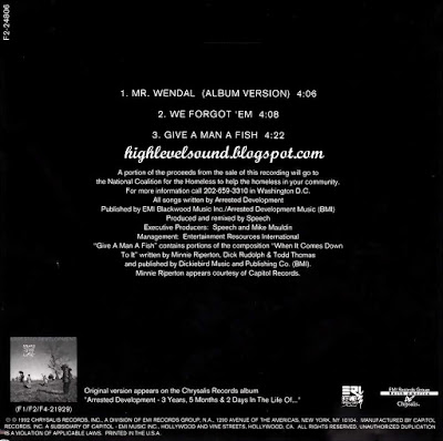 highest level of music: Arrested Development - Mr. Wendal-(CDS)-1992-hlm