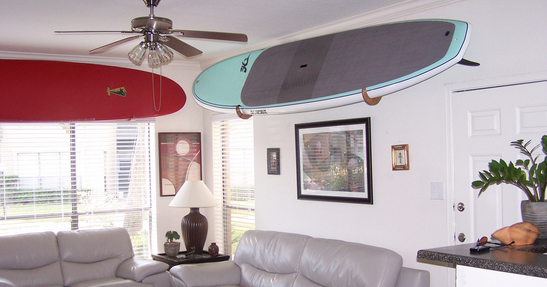 StoreYourBoard Blog: Wood Paddleboard Storage Rack | SUP Display Rack