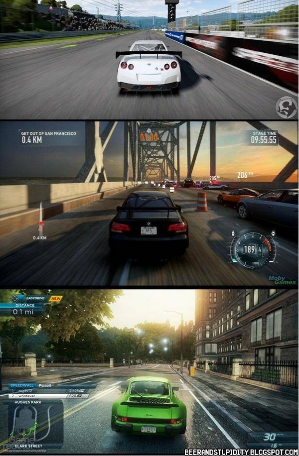 Boredom Crusher: The Evolution of Need For Speed Graphics. 18 Years Of ...
