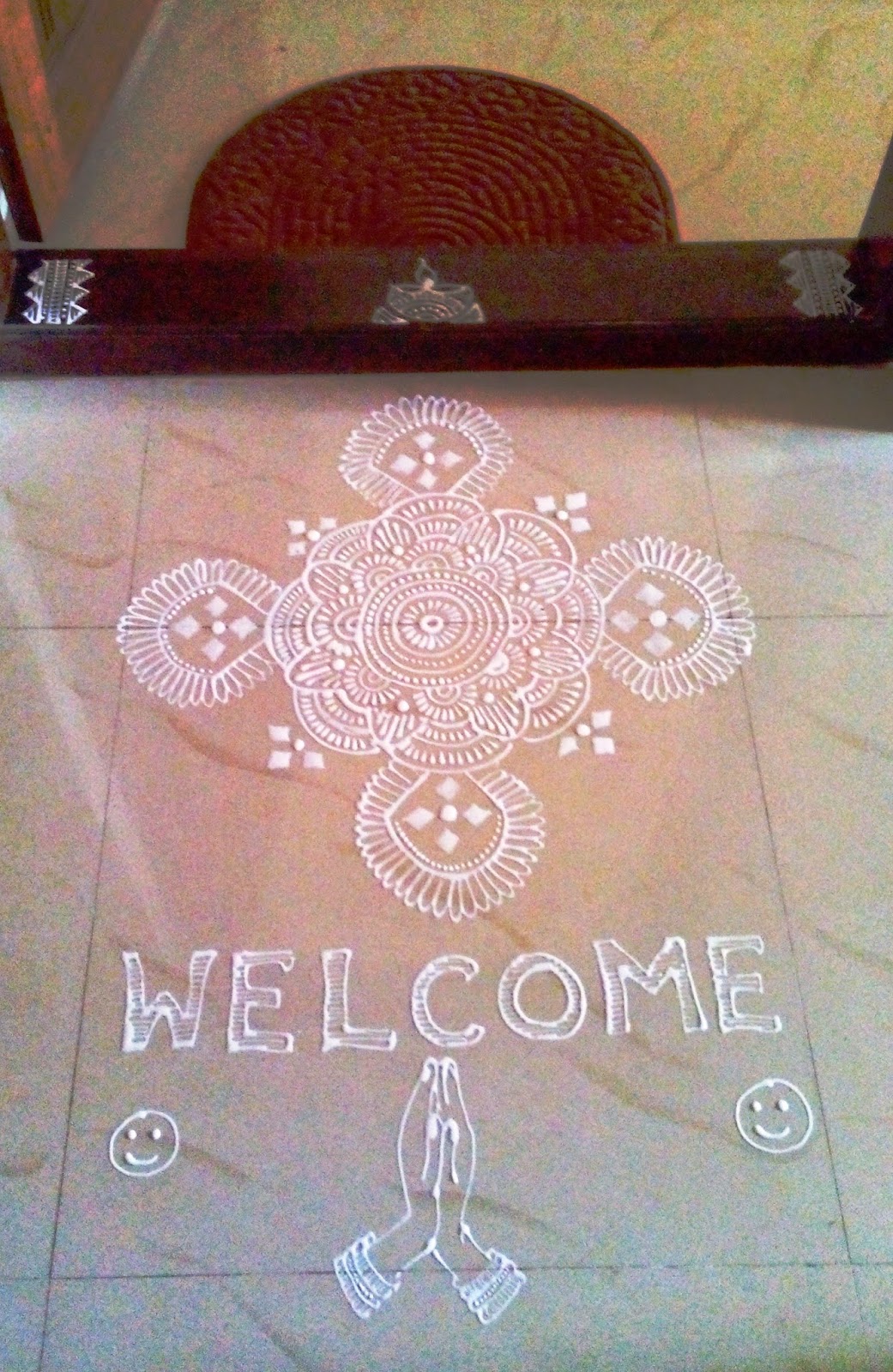 Kamala Malar Kolam: Gruha Pravesham / House Warming Ceremony Kolams