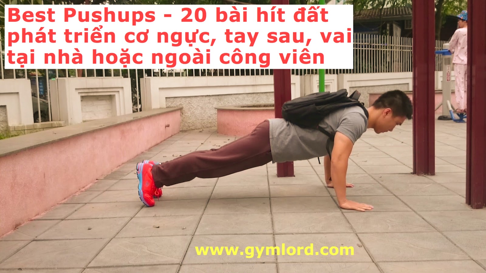 Hướng dẫn hít đất đúng cách tập ngực, tay sau, vai