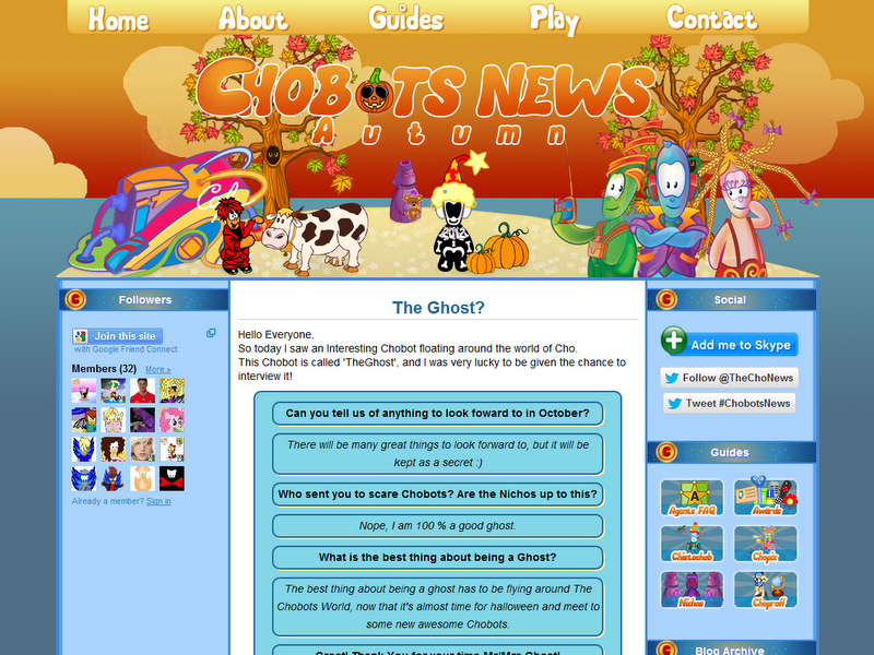 StJohn18's Chobots Blog!