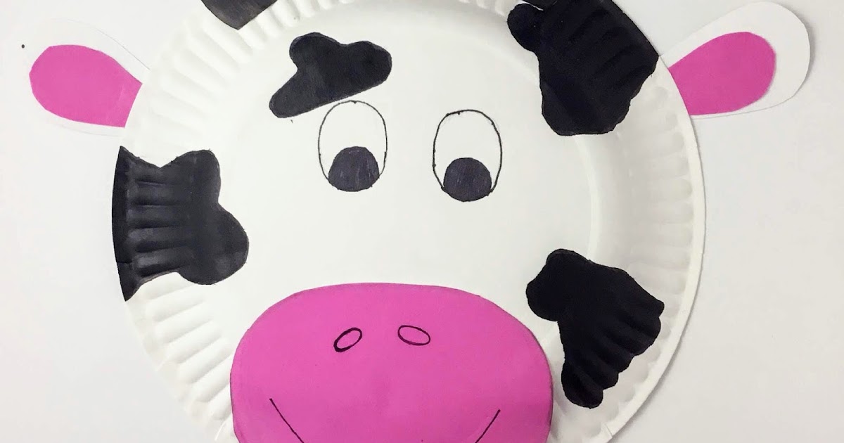Paper Plate Cow Craft - The Joy of Sharing