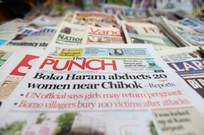 NAIJA NEWSPAPERS: Today's The Punch Newspaper Headlines [17 June, 2017 ...