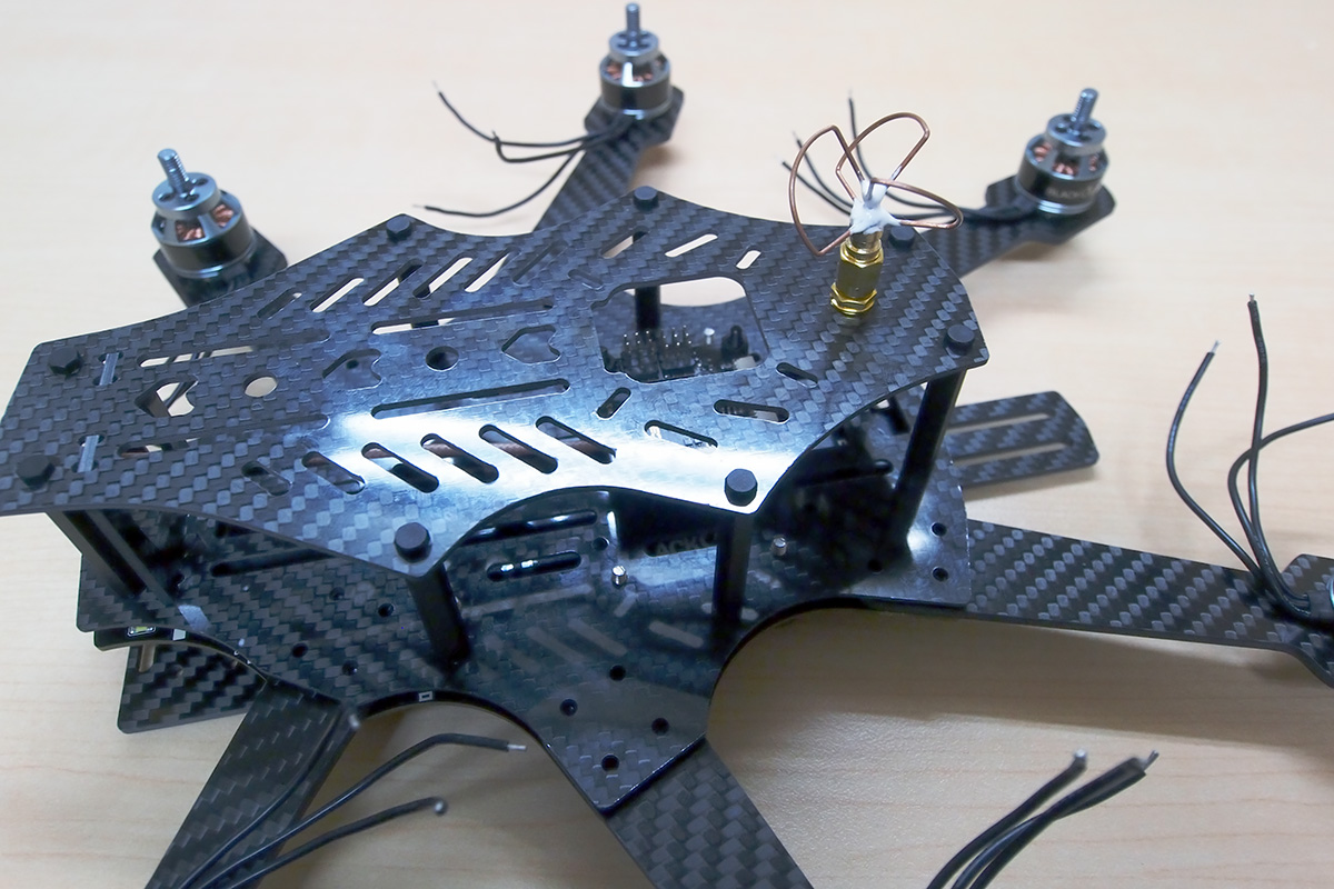 マルチコプターと3Dプリンタの整備日誌: 仮組み その2くらい？ | Mini Spider Hex
