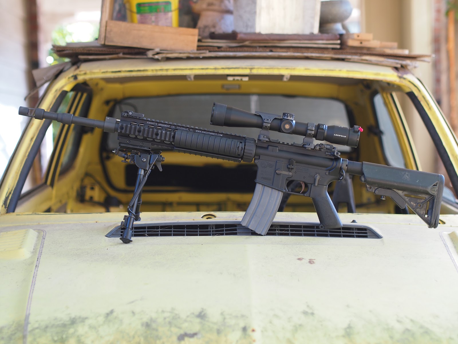 Mister Donut's Firearms Blog: Mk12 Mod 1 build - KAC Free Float Rifle RAS