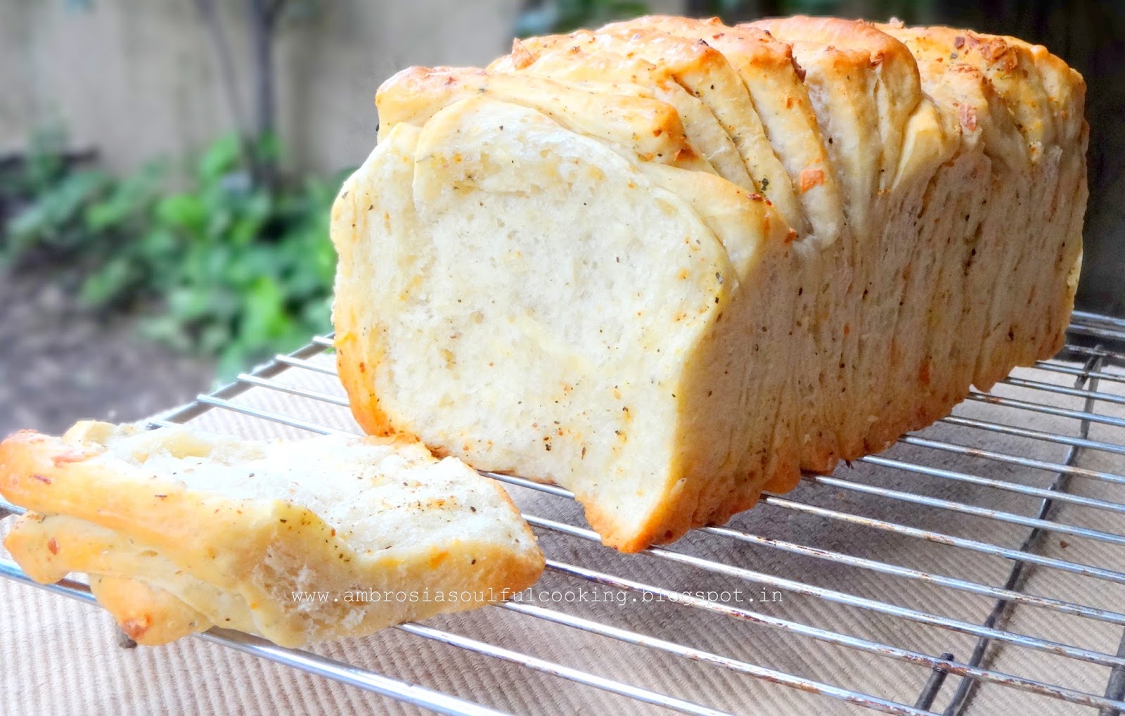 Garlic and Herbs Pull Apart Bread | Ambrosia