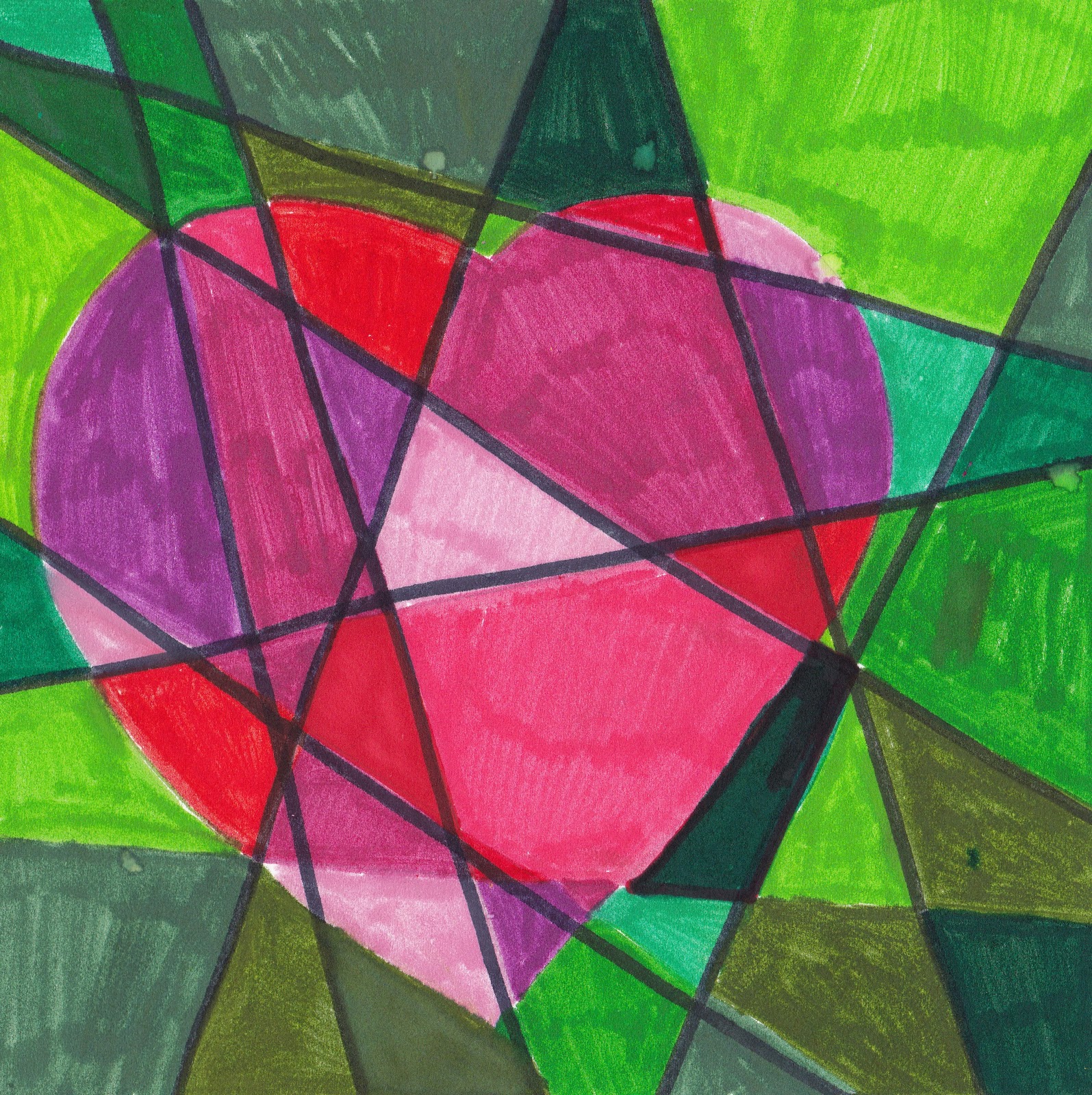 Budding Artists: Valentine's Day Hearts