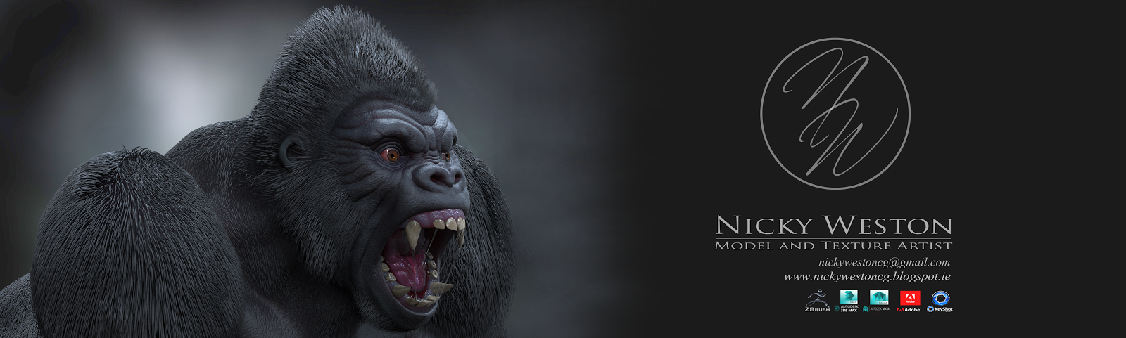 Nicky Weston CG: Hard Surface CGI Model Vespa Bike