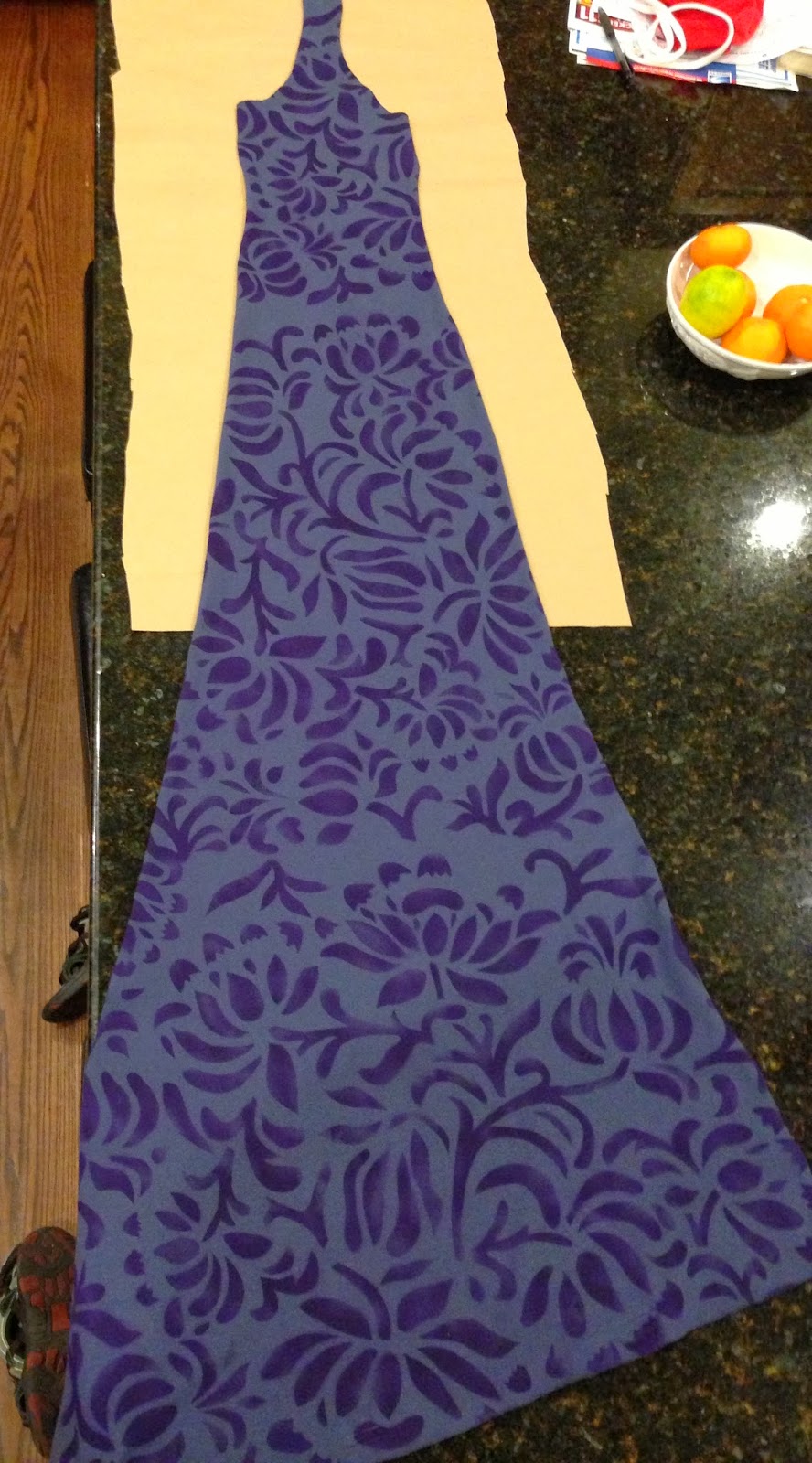 Living la vida loca: Behold the Alabama Chanin Mardi Gras Dress!