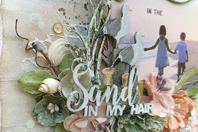 Amy's Pretty Papers: Salt in the air & Sand in my hair Layout for ***49 ...