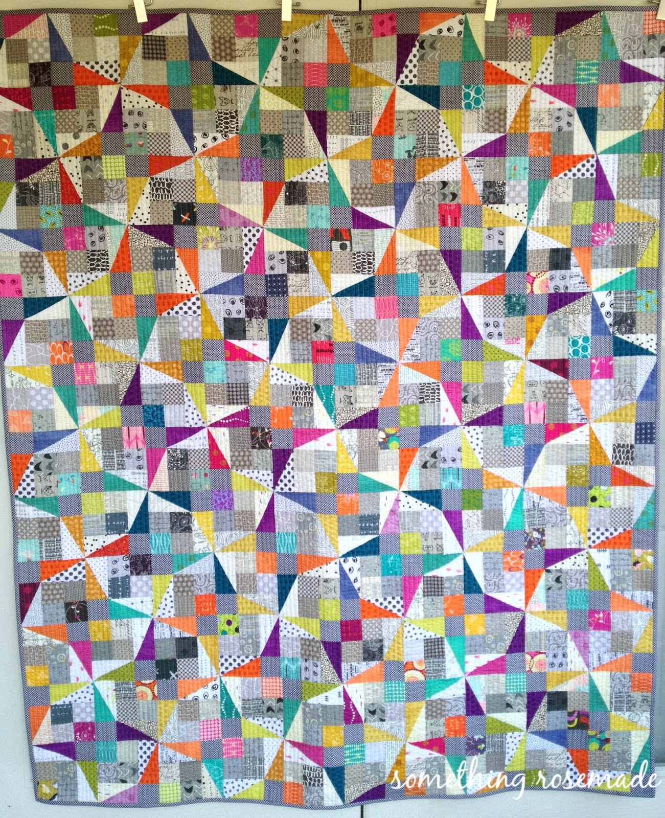 something rosemade: The Kingwell Sew Alongs: Flutterby Quilt Finished ...