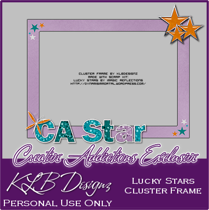 Creative Addictions Attitude: Star Cluster Frames