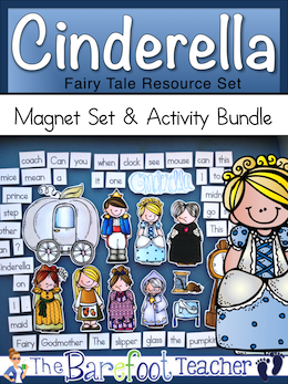 Cinderella Story Telling Magnet Sets | The Barefoot Teacher