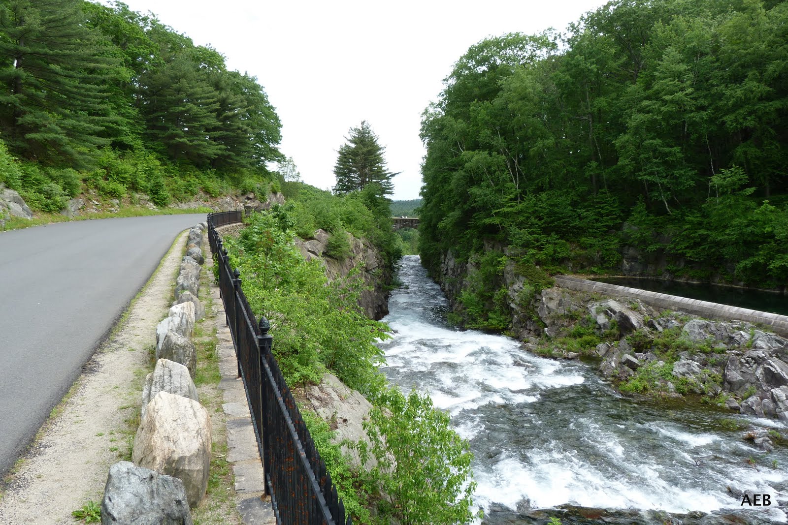 Where ever I go...: Windsor Dam and Quabbin Reservoir