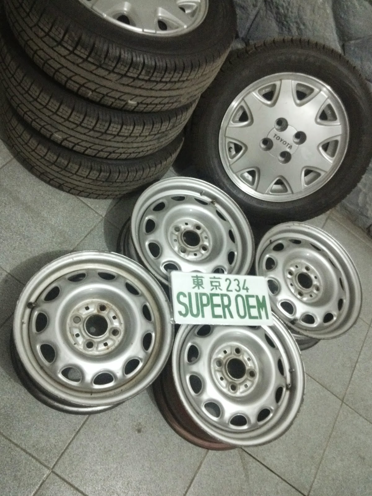 Super - OEM: [SOLD] JDM OEM AE92 GTi Steel Rims