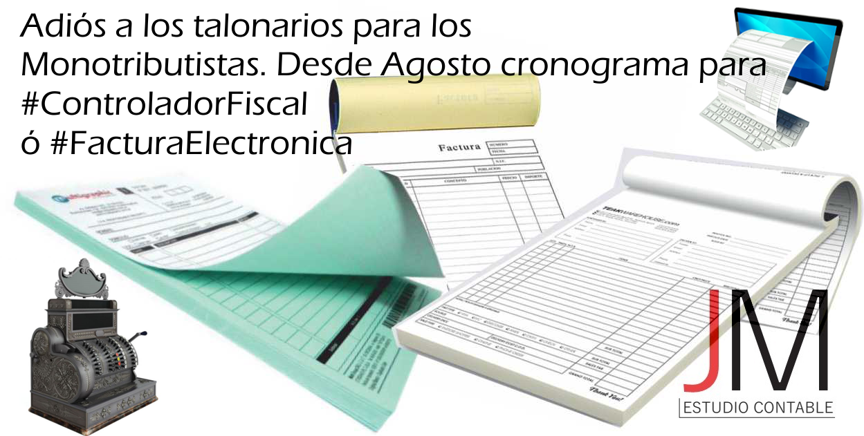 Adiós a los talonarios para los Monotributistas: Ahora es Controlador ...
