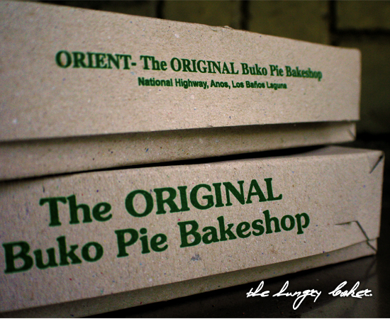 The Hungry Baker: Review: The Original Buko Pie