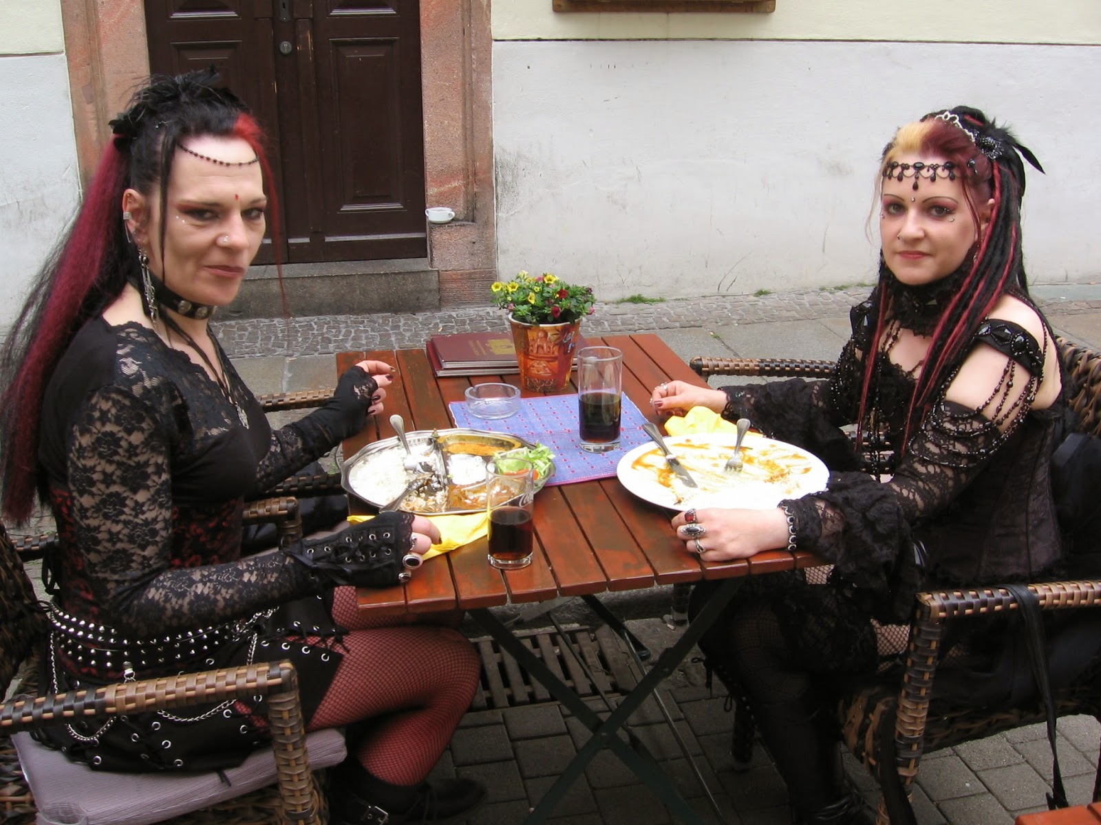 The Automobile and American Life: New Wave Goths Invade Leipzig, Germany!