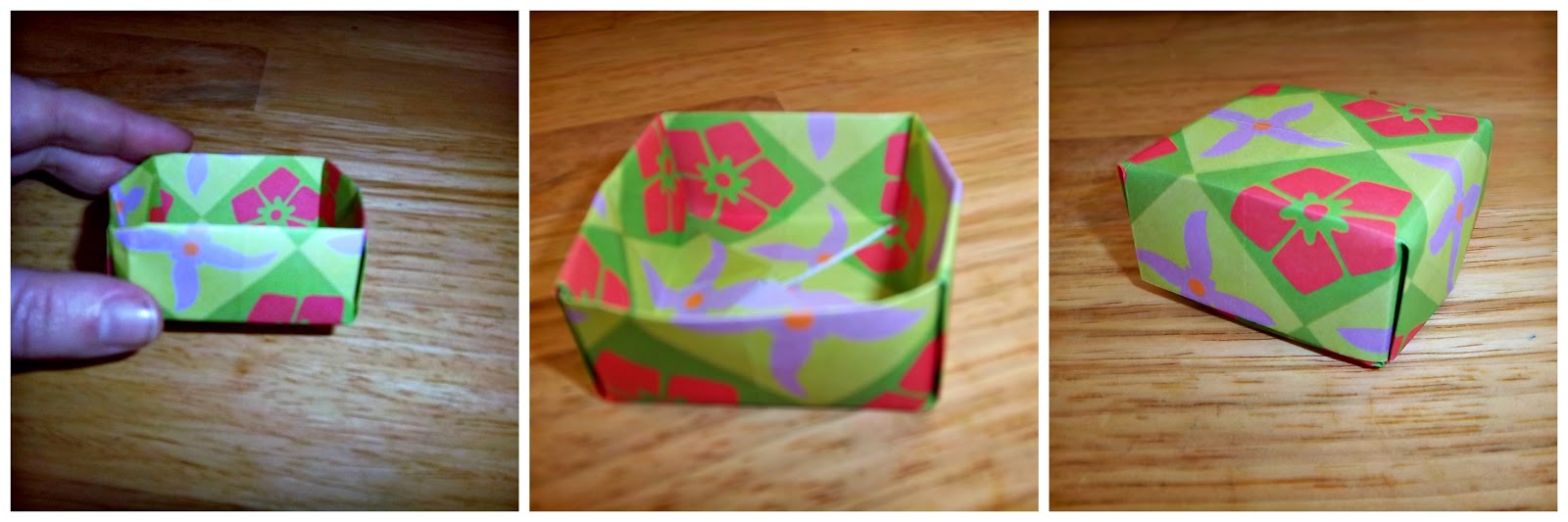 How to Make a Gift Box using Simple Origami | The Parent Game