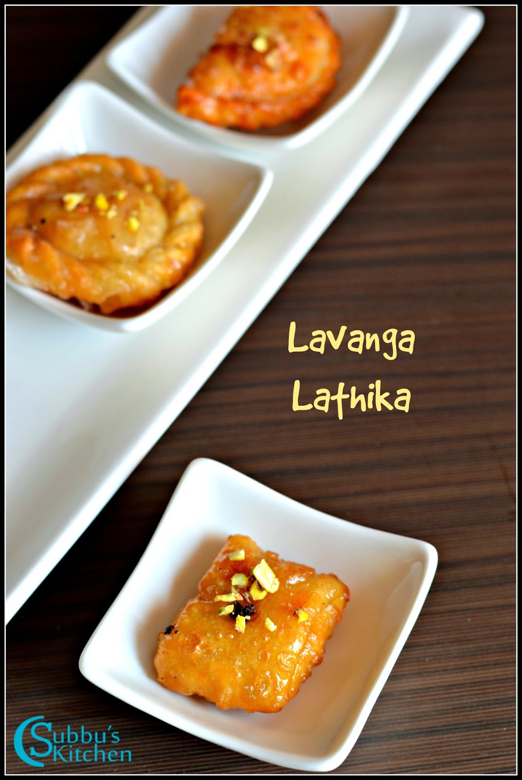 Suryakala, Chandrakala, Lavanga Lathika Recipes - Subbus Kitchen
