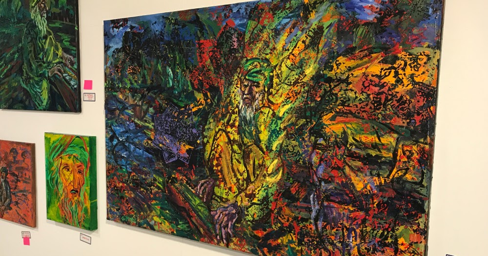 Happy Antipodean: George Gittoes exhibition, The Yellow House