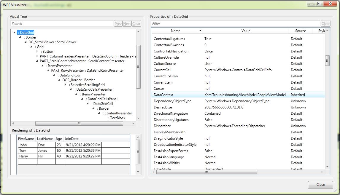 Software Enthusiast - KOY: Troubleshooting WPF (Debugging WPF)