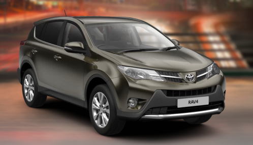 Toyota RAV4 4 (2013) - Couleurs