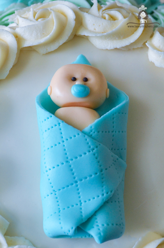 Laavy's Kitchen - A food blog by Laavy: Ombre Rosette cake - Eggless ...