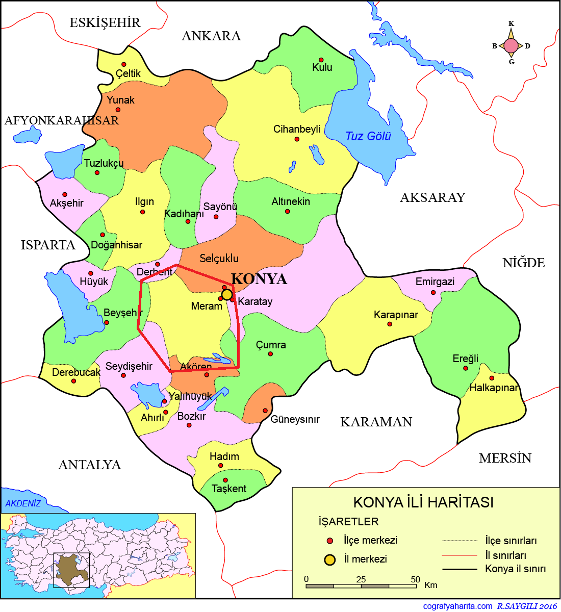 Dünya'nın Bütün Camileri: MERAM'IN KÖYLERİNDEKİ CAMİLER, KONYA